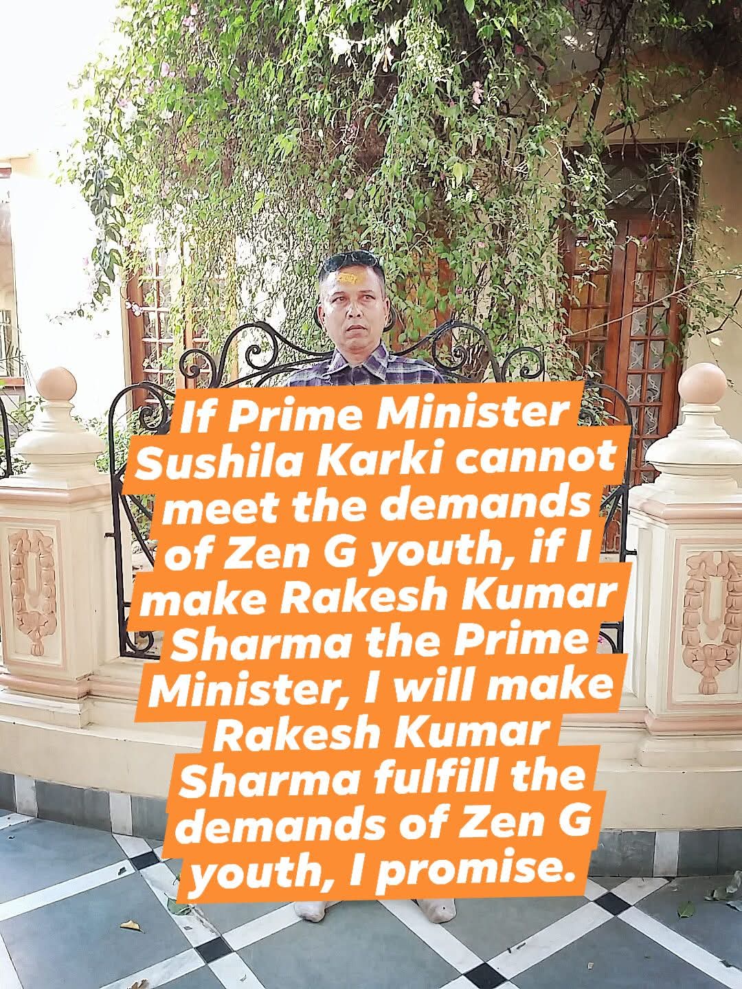 I will make fulfill the demands of Zen G youth, I promise.Rakesh Sharma ...